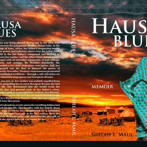 Create a striking book cover design for a memoir | Book cover contest