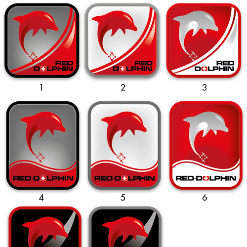 Create the logo for RED-DOLPHIN | Logo design contest
