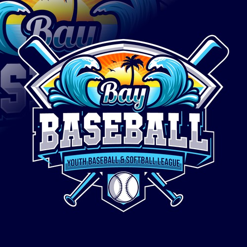 Designs | Bay Baseball - Logo | Logo design contest