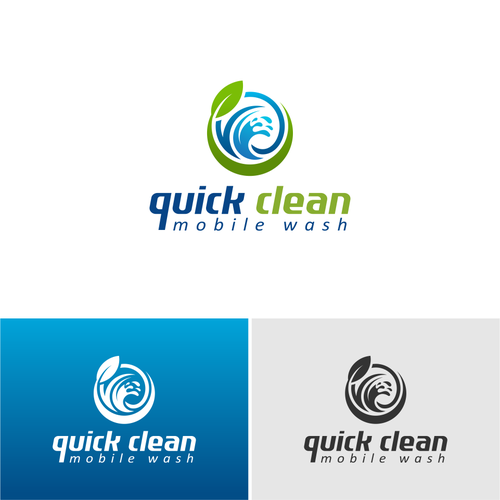 Quick Clean Pressure Washing Company | Logo design contest