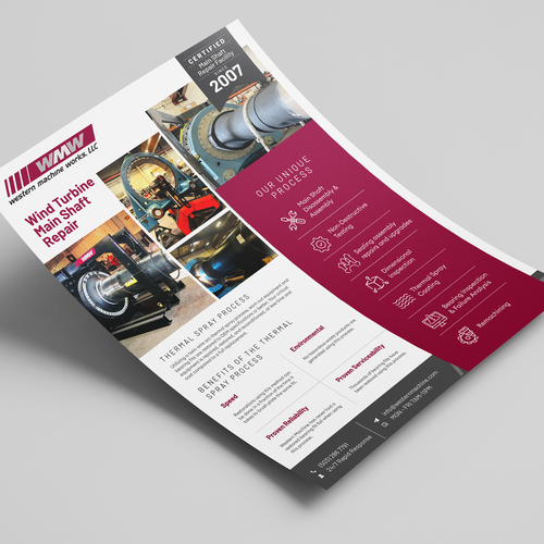 Designs | Wind Turbine Services Flyer | Postcard, flyer or print contest