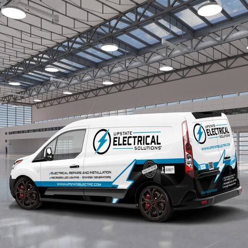 Designs | Upstate Electrical Wrap | Car, truck or van wrap contest