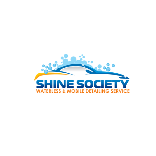 Shine society - waterless car wash | Logo design contest