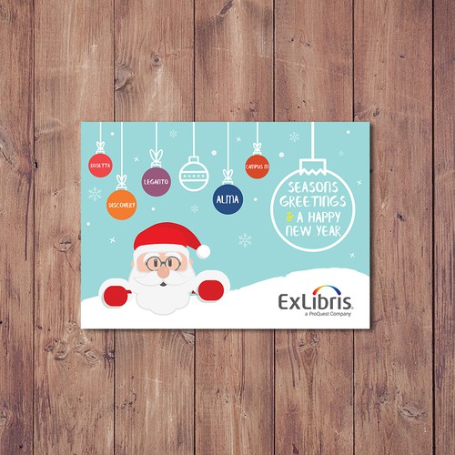 Create a non-religious Christmas card | Postcard, flyer or print contest