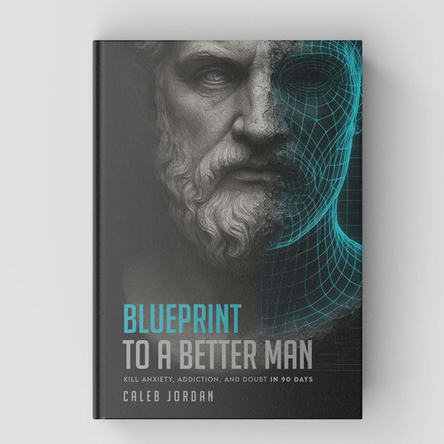 Designs | Blueprint To A Better Man-Cover Art | Book cover contest