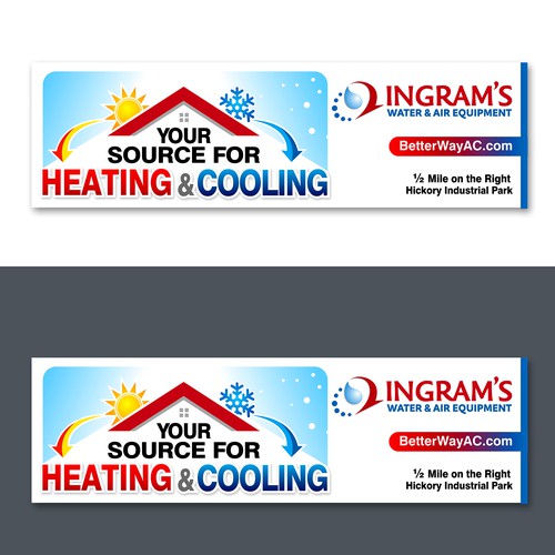 Design an eye-catching Billboard for a leading HVAC Company | Signage ...