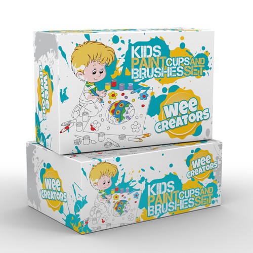 Package/Box Design for a Simple Toddler Toy | Product packaging contest