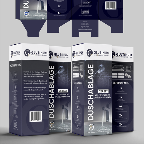 Designs | We need product packaging for our shower shelf | Product ...