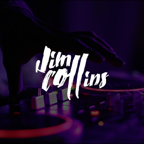 Need a DJ logo for my name only “Jim Collins” | Logo design contest