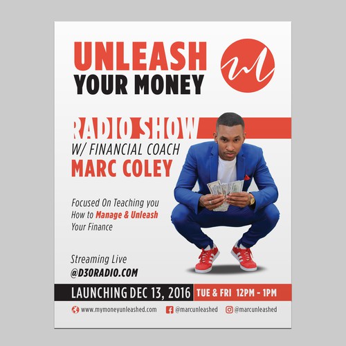 Online Flyer Design for New Radio Show | Postcard, flyer or print contest