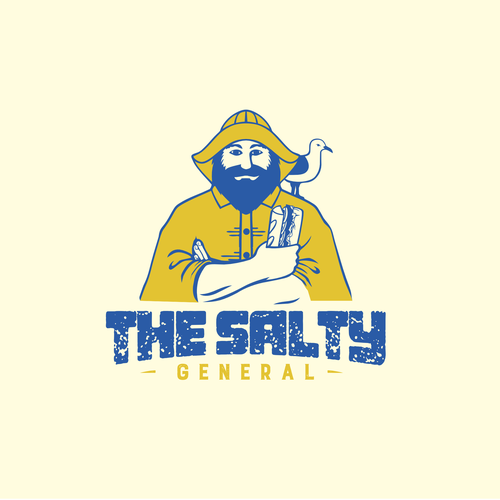Designs | Salty New England General Store / sandwich shop combining classic text & modern ...