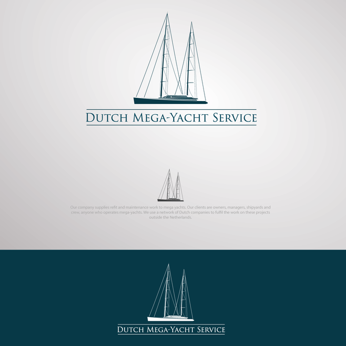 Dutch Mega-Yacht Service Logo Design Competition. | Logo design contest