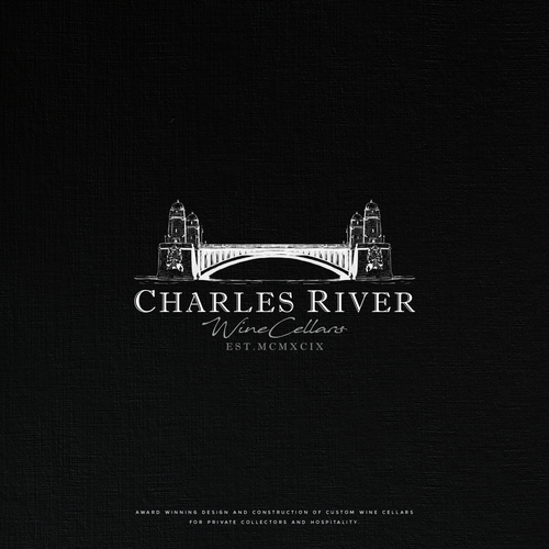 Designs | Charles River Wine Cellars - LOGO RE BRAND | Logo & brand ...