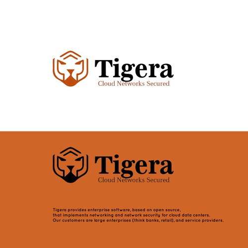 Create a powerful tiger-themed logo to launch a new open source company ...