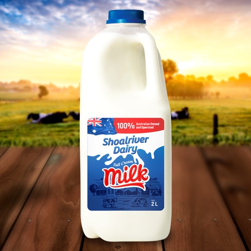 Designs | New Milk Label | Product label contest
