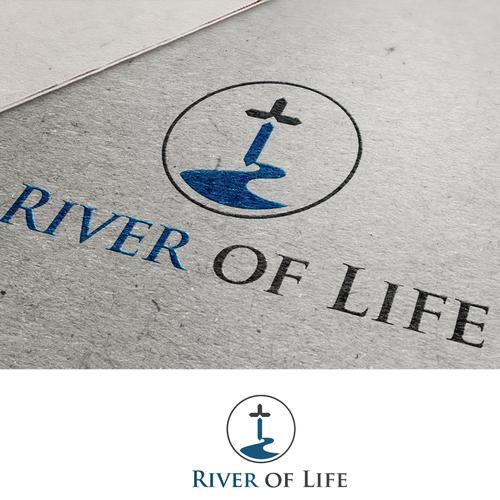 Design a brandable logo for River of Life Church. | Logo design contest