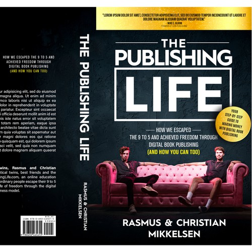 Designs | Publishing Life book cover | Book cover contest