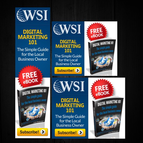 Digital Marketing 101 eBook | Banner ad contest