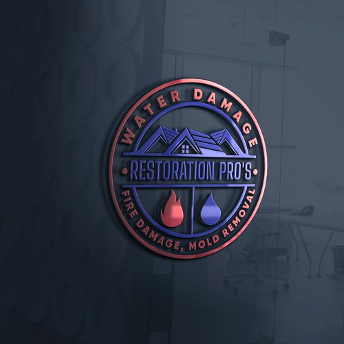 Designs | looking for a logo that hints at water damage. fire damage ...