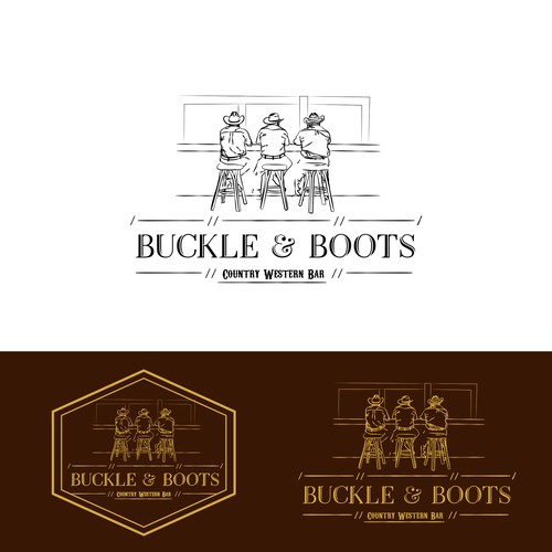 Buckle & Boots - Logo for a new Country Western Bar | Logo design contest