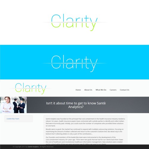 Clarity | Logo design contest