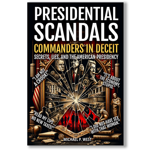 Designs | US Presidential Scandals | Book cover contest