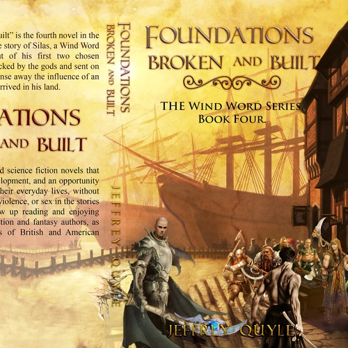 Foundations, Broken and Built, book cover | Book cover contest