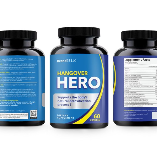 Designs | Design the Label for the Ultimate Hangover Solution: Hangover ...