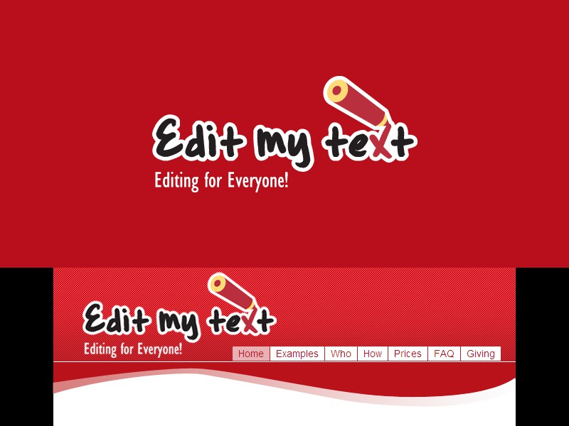 Logo for editmytext.com.au | Logo design contest