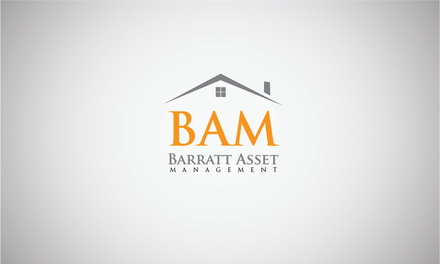 Create a sleek property management logo for Barratt Asset Management ...