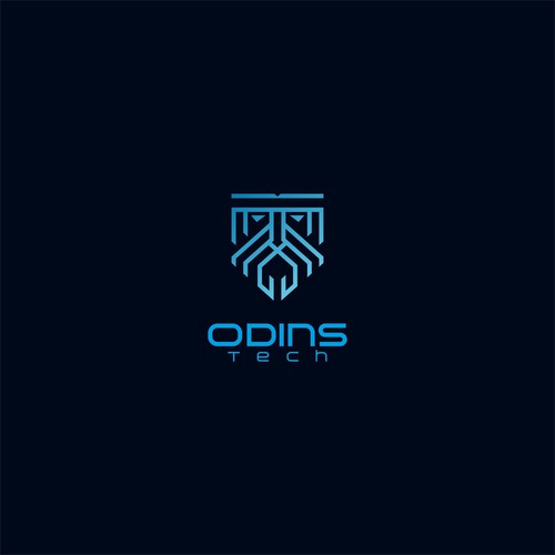 Design a powerful clean logo inspired by mythological god Odin | Logo ...