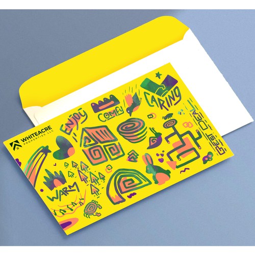 Designs | Fun Envelope design for a Home buying company | Postcard ...