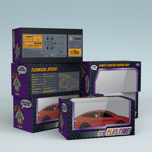 Designs | Design for a RC Toy Car | Product packaging contest