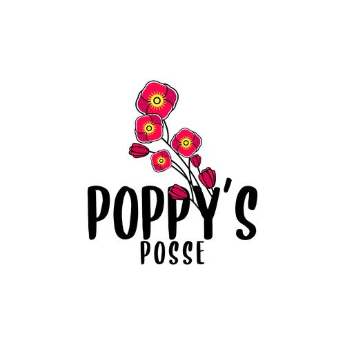 Designs | Poppy’s Posse - Logo for Charitable Walk T Shirt | Logo ...