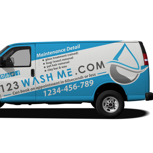 Create a Fresh on demand mobile detailing for 123washme.com | Car ...