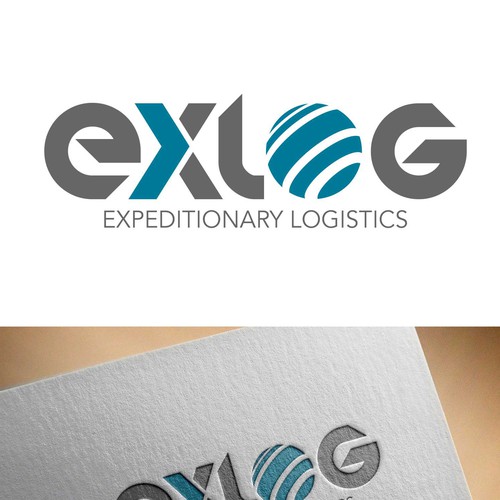 Create a compelling logo for ExLog, an expeditionary logistics company ...