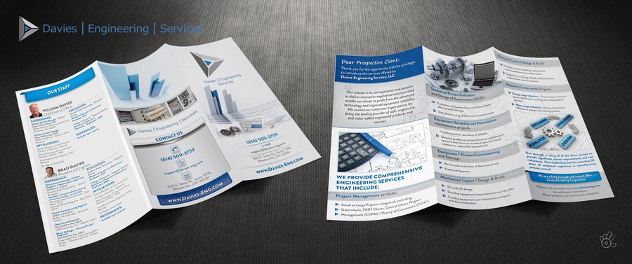 Create innovative brochure for innovative new company | Brochure contest