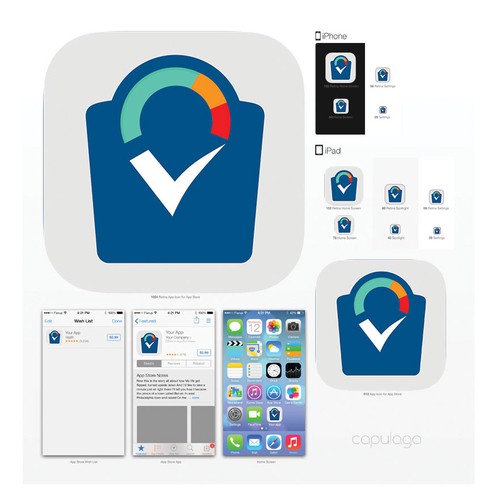 Create an awesome app icon for intelligent diet tracker | Icon or ...