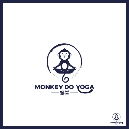 Designs | Monkey Do Yoga | Logo design contest
