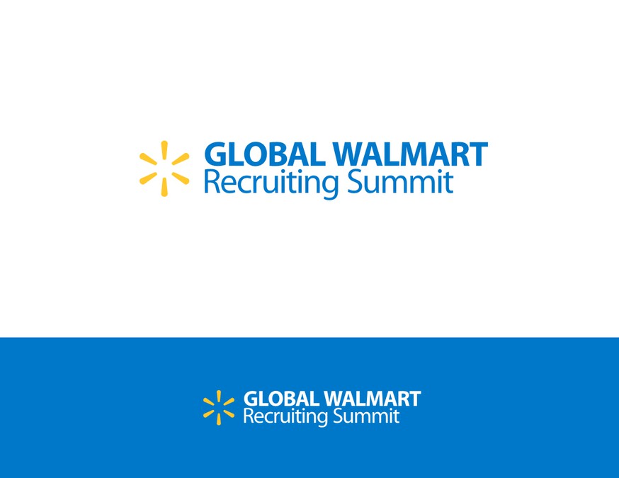 Global Walmart Recruiting Summit logo | Logo design contest