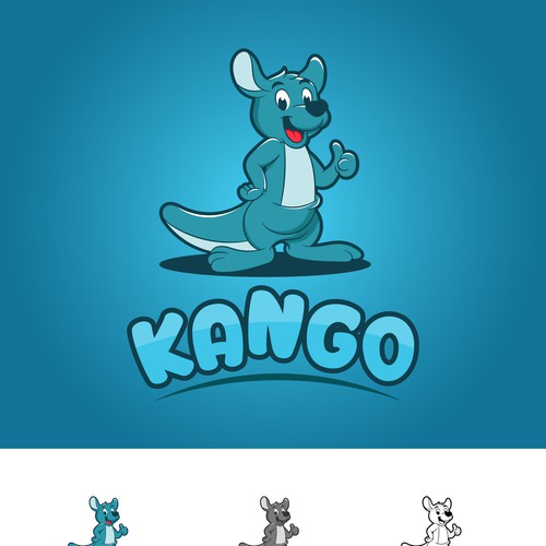 Kango - A Community Event Sharing Kangaroo Logo | Concours: Création de ...