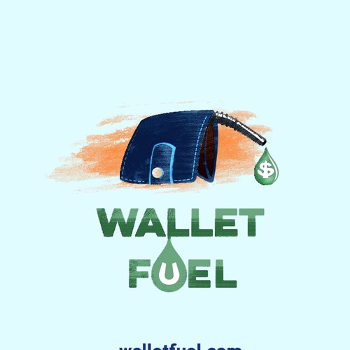 Let Your Imagination Run Wild With a Logo For Wallet Fuel! | Logo ...
