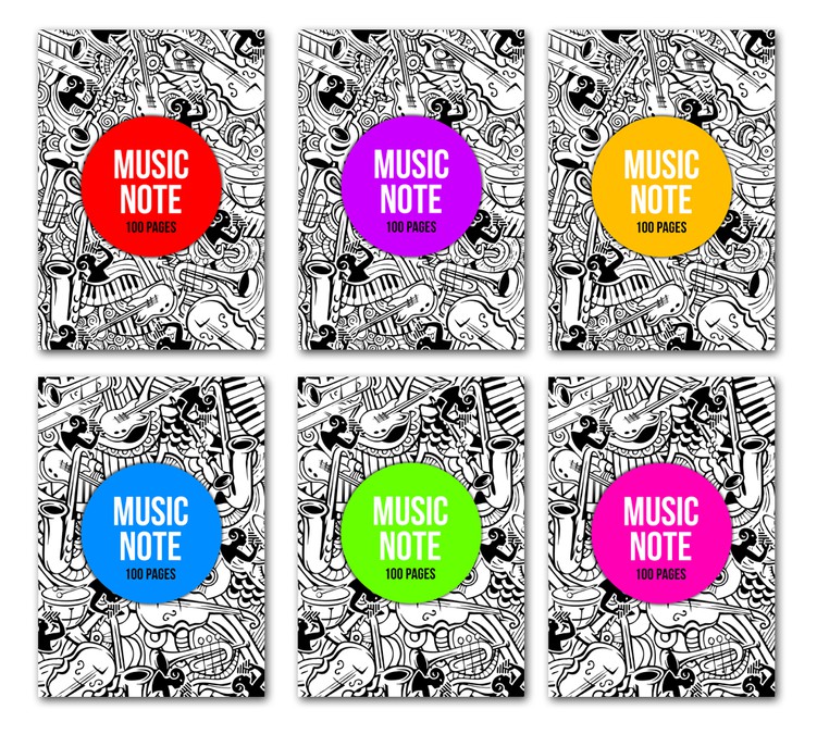 Create cover for sheet music book | Book cover contest