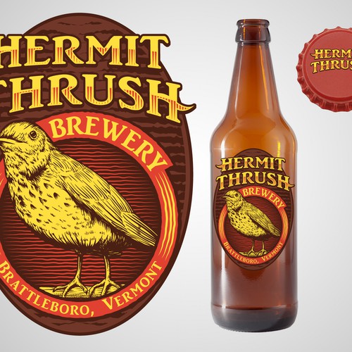 Rustic Vermont brewery needs YOU to put a bird on it! | Logo design contest
