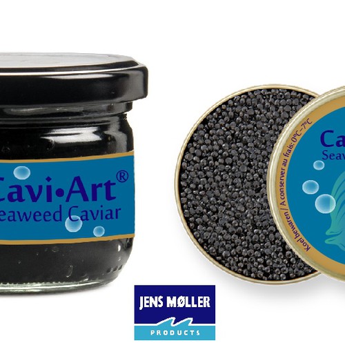 Seaweed Caviar - label design | Product label contest