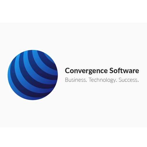 Create a modern logo illustration for Convergence Software | Logo ...