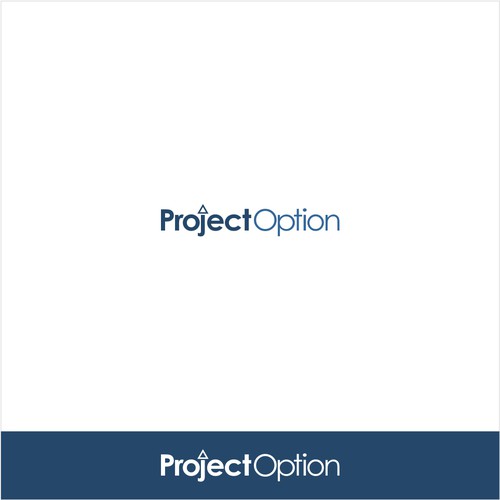 Create a logo for ProjectOption -- a stock market / options trading ...