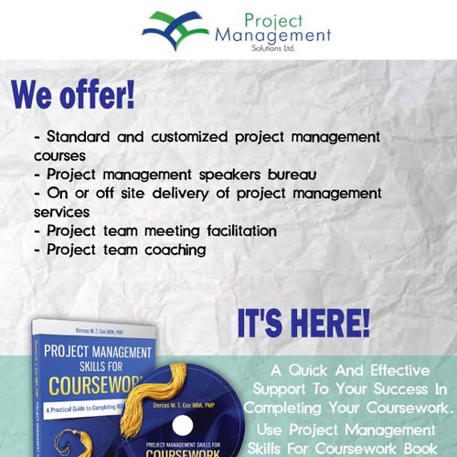 Create a flyer for Project Management Solutions Ltd | Postcard, flyer ...