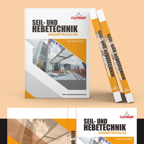 Designs | Cover page and back page DIN A4 industrial catalog as ...