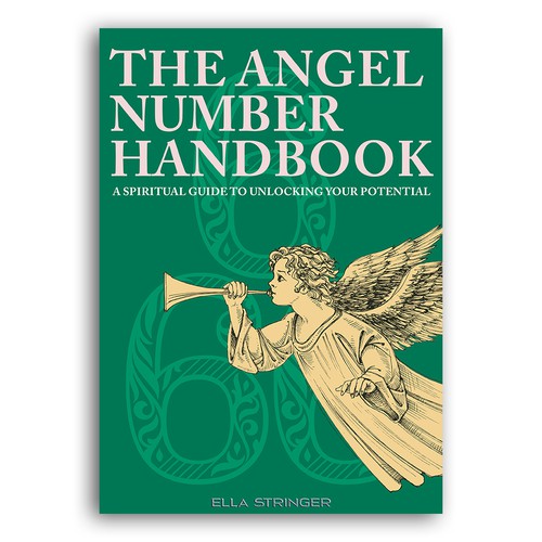 Designs | Ebook cover for book on angel numbers | Book cover contest